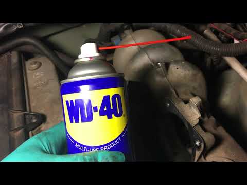 Falcon BA maf sensor how to clean - YouTube