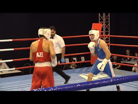 SF YM60kg GASIMZADE MAHAMMADALI (AZE) vs KOZLOV PLATON (RUS) | IBA YWCHs Budva 2024