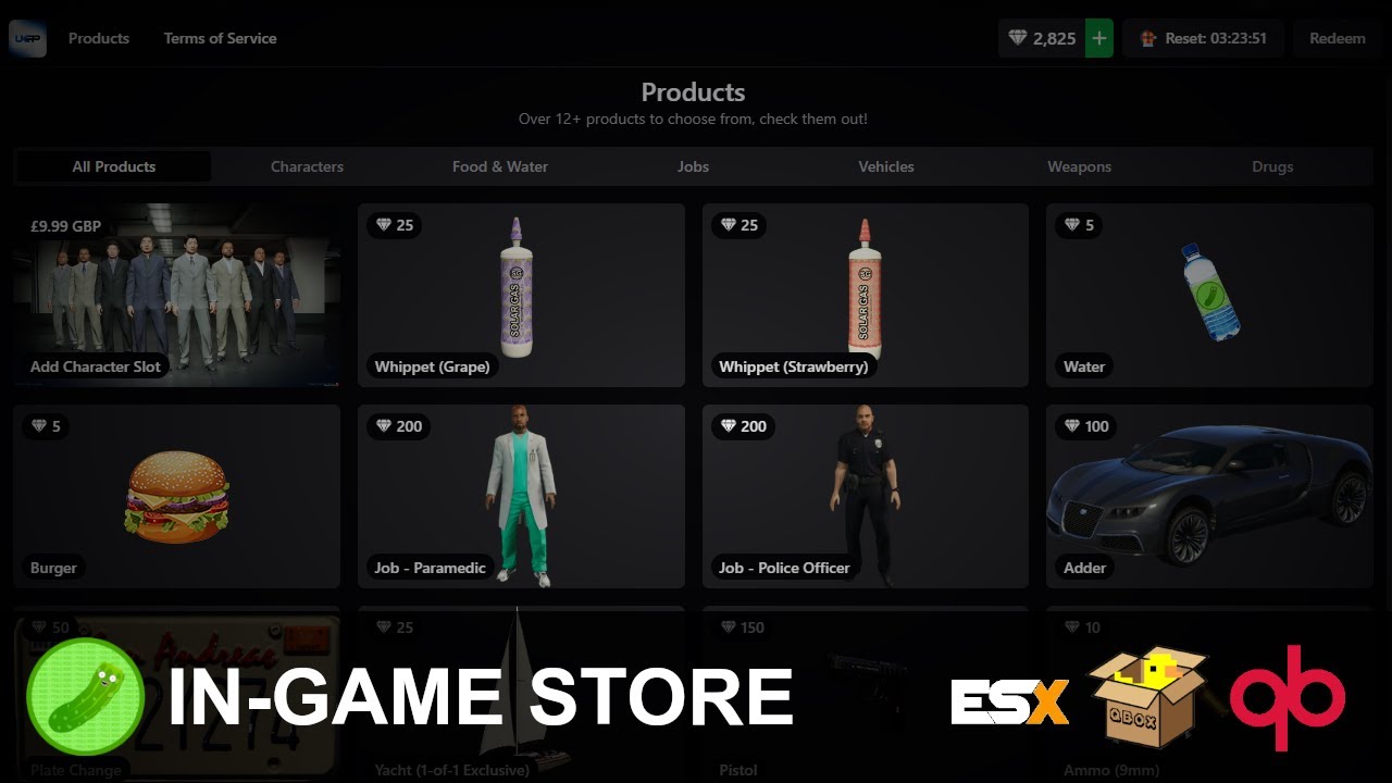 Pickle's In-Game Store | Tebex Integration & Server Store System - YouTube