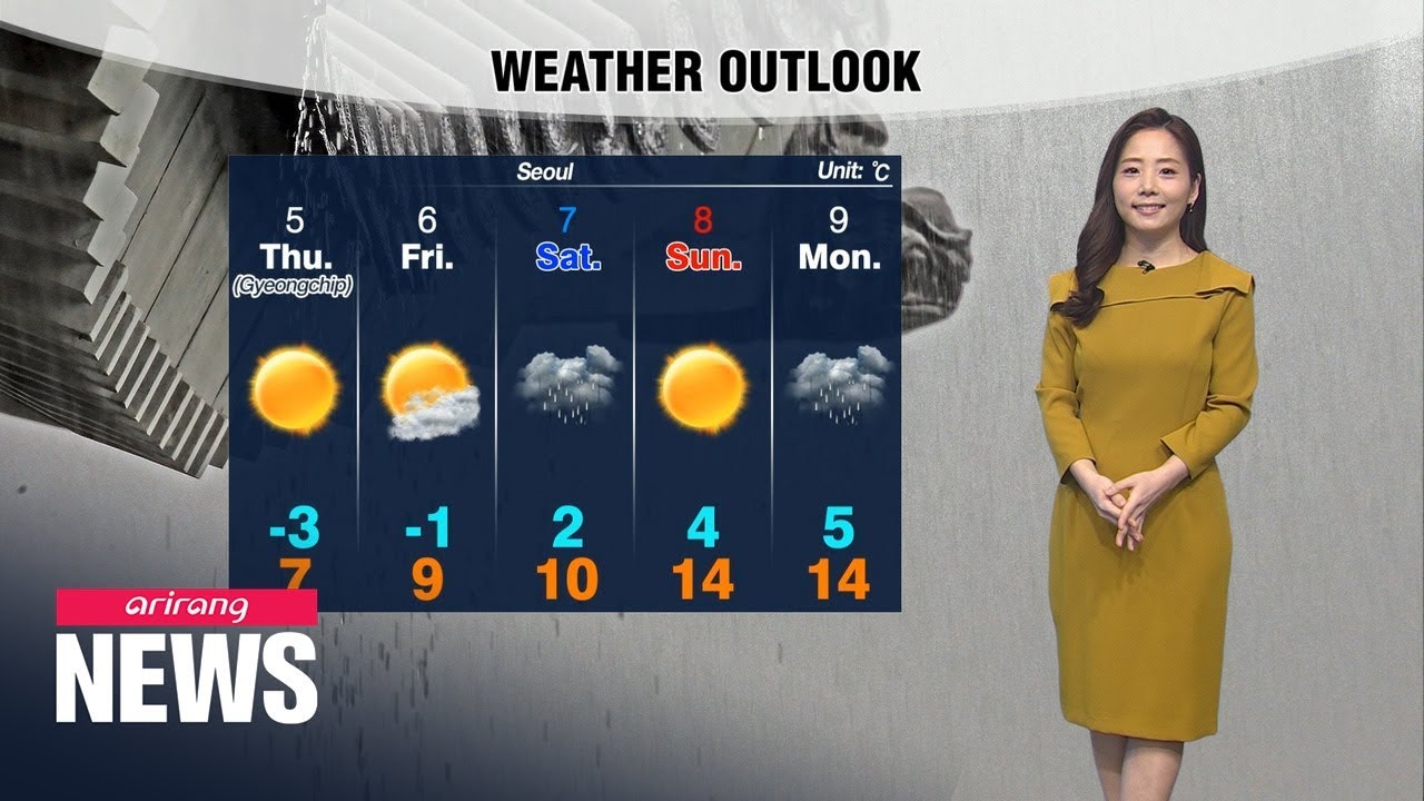 [Weather] A mix of rain or snow in Seoul and central areas, cold snap ...