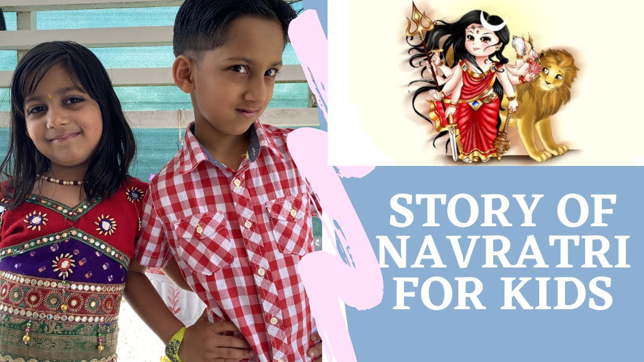 Navratri story for kids-Easy to understand || Funny story of Navratri ...