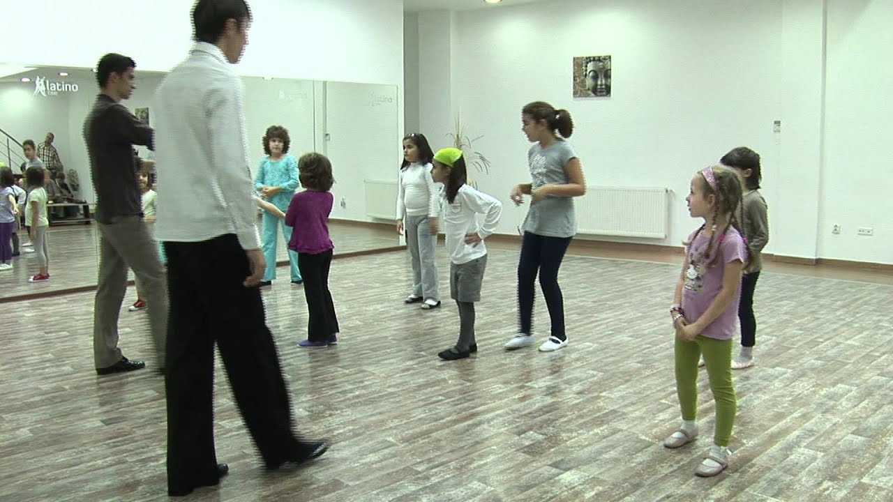 Cursuri de dans Copii Incepatori LATINO TIME clip 3 - YouTube