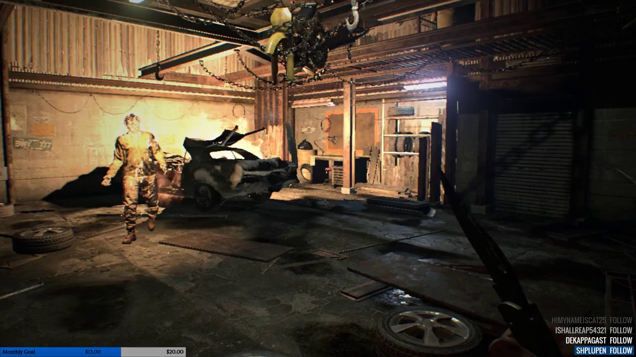 RE7 Garage Battle Alternate Victory - YouTube