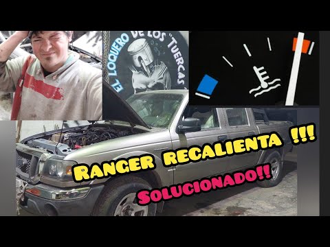 ford ranger 3.0 se pasa de temperatura 🌡 😱