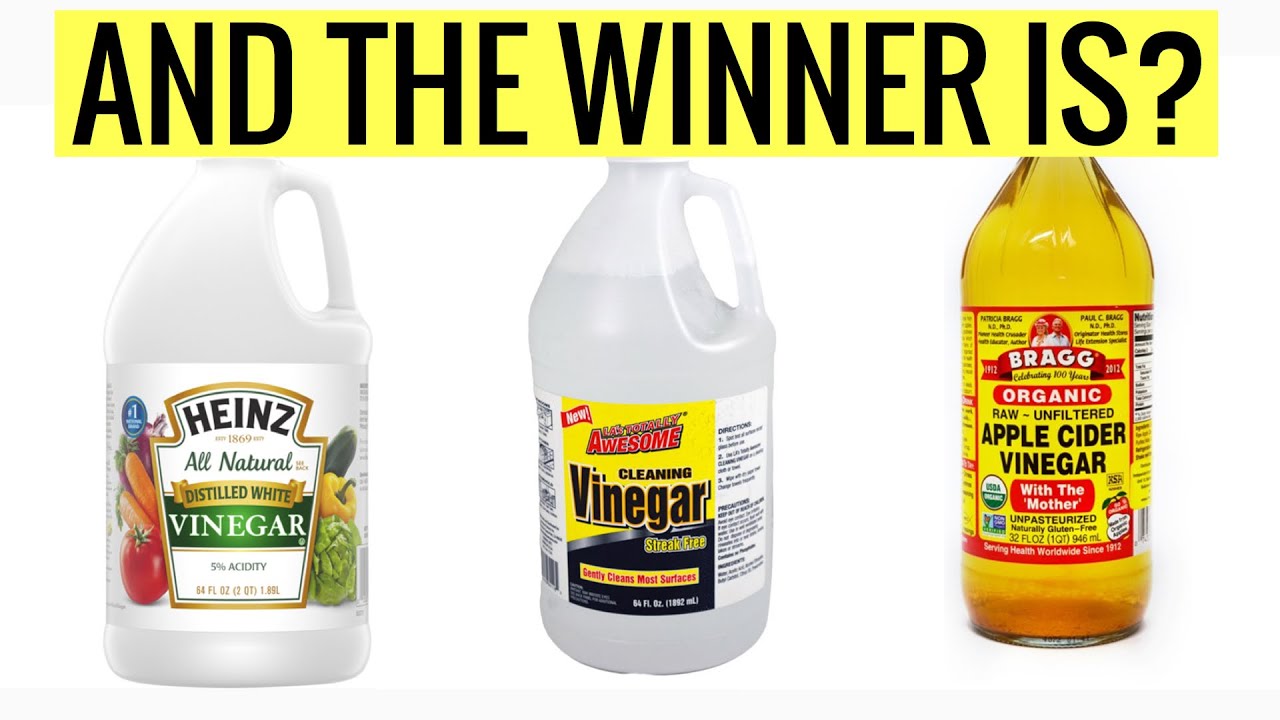  1 Dollar Tree Cleaning VINEGAR Versus Distilled Cleaning Secrets