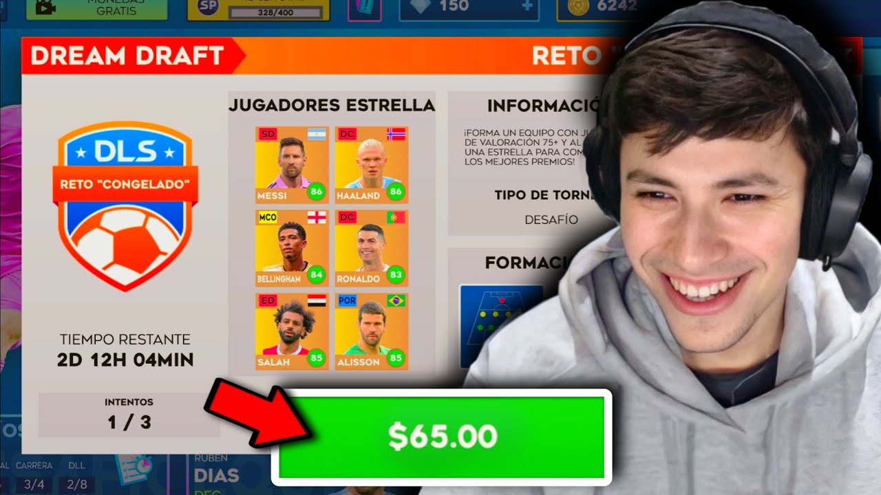 🥵 MI PRIMERA VEZ EN "DREAM DRAFT" ¿VALE LA PENA? - YouTube