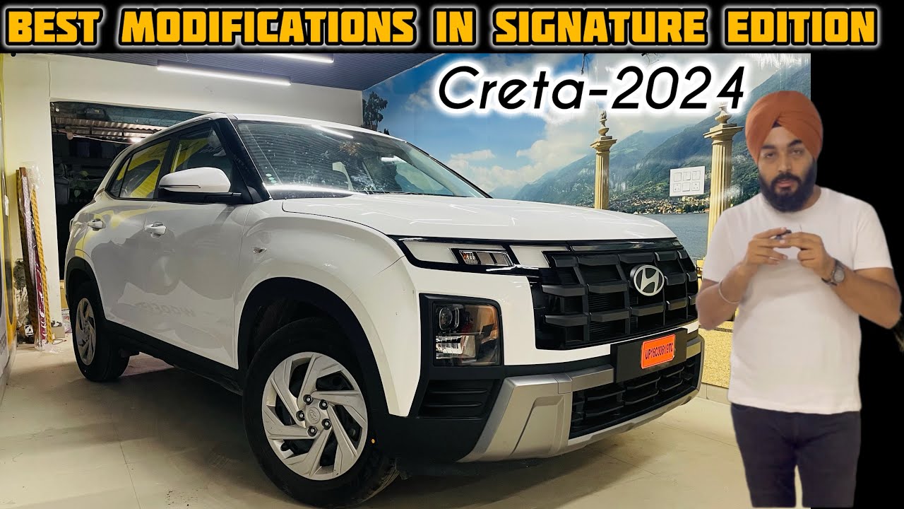 NEW CRETA MODIFIED WITH OUR SIGNATURE EDITION FOR 100000/- new creta ...