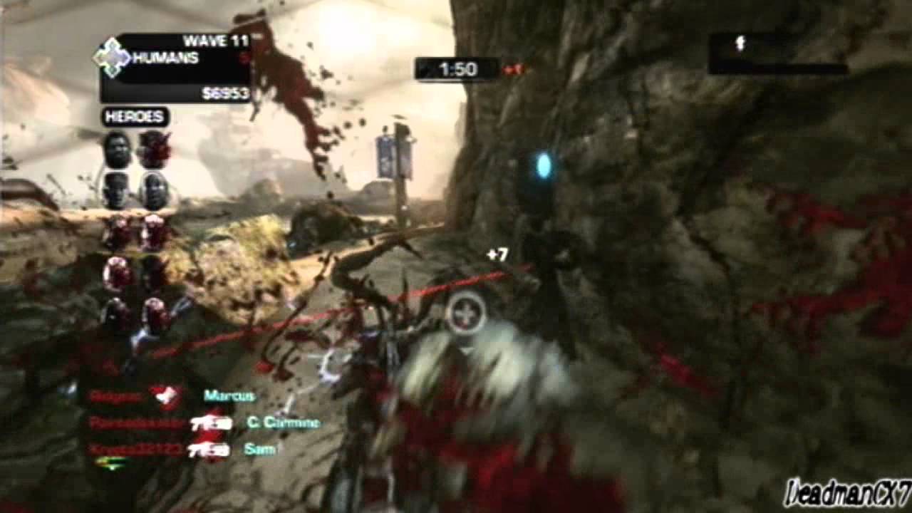 Gears of War 3 - Beast Mode on SandBar Part.3 (The Serapede!) - YouTube