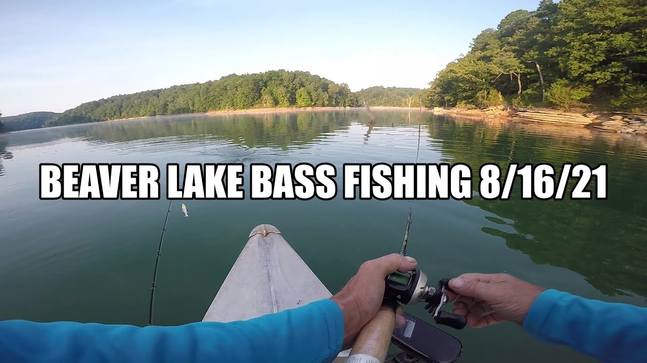 Beaver lake bass fishing - YouTube
