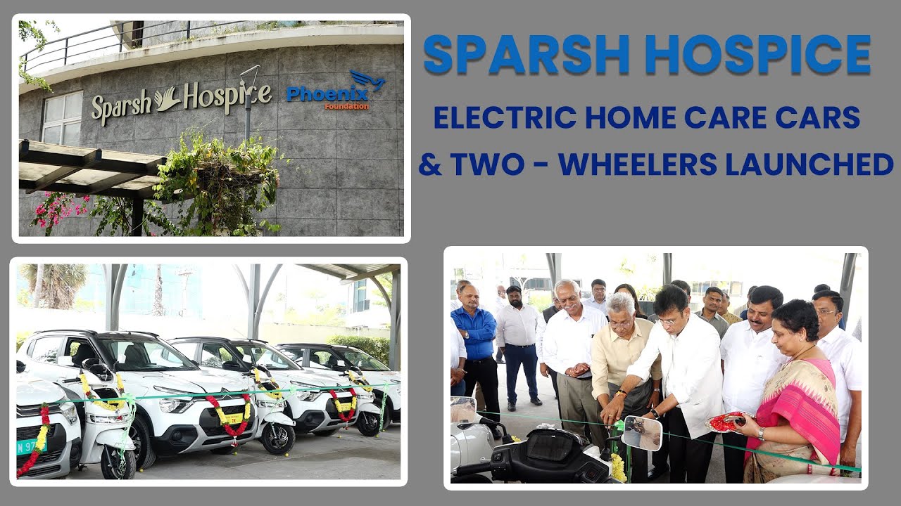Sparsh Hospice Goes Green | Electric Home Care Cars & Two-Wheelers for ...