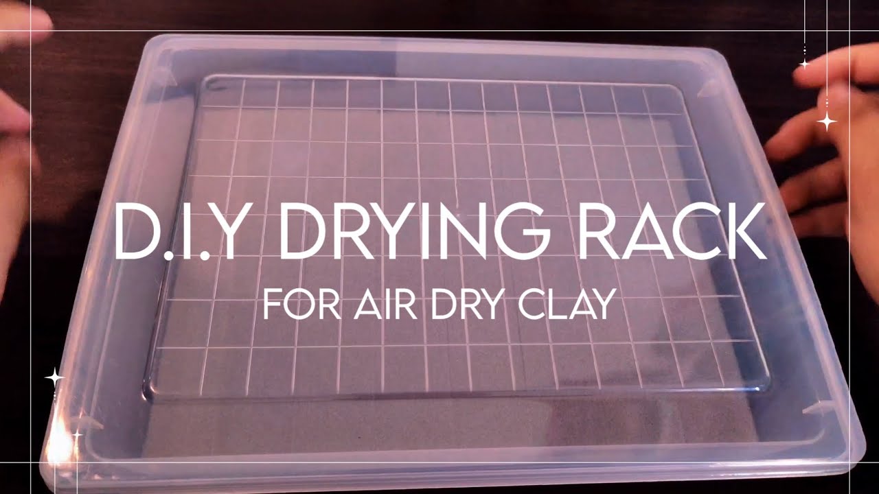 D.I.Y Drying Rack for Air Dry Clay - YouTube