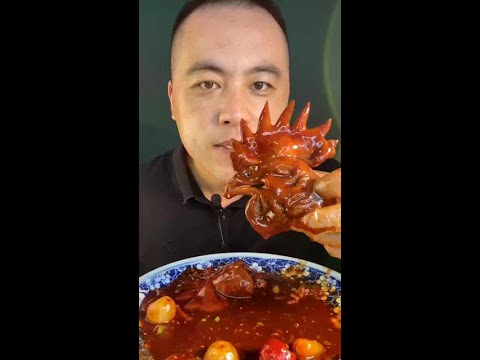 Chicken head# quack eat# really delicious - YouTube