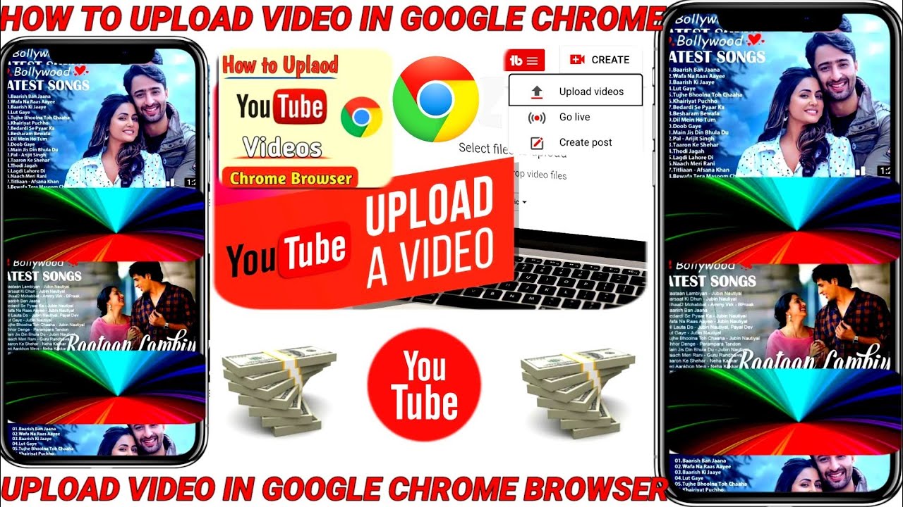 How To Upload Video In Google Chrome Browser In Mobile Upload Video In How To Upload Video In Google Chrome Browser In Mobile Upload Video In