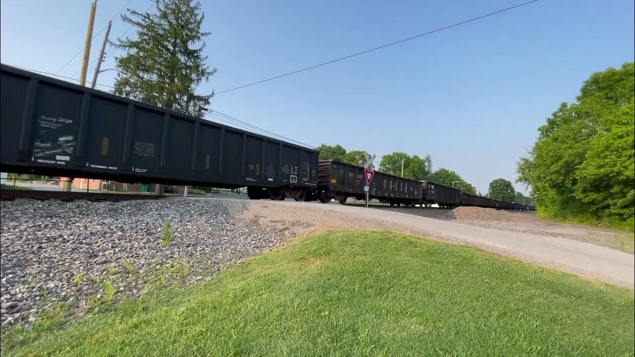 NS 376 Heading east in Georgetown, Indiana 6-8-2023 - YouTube