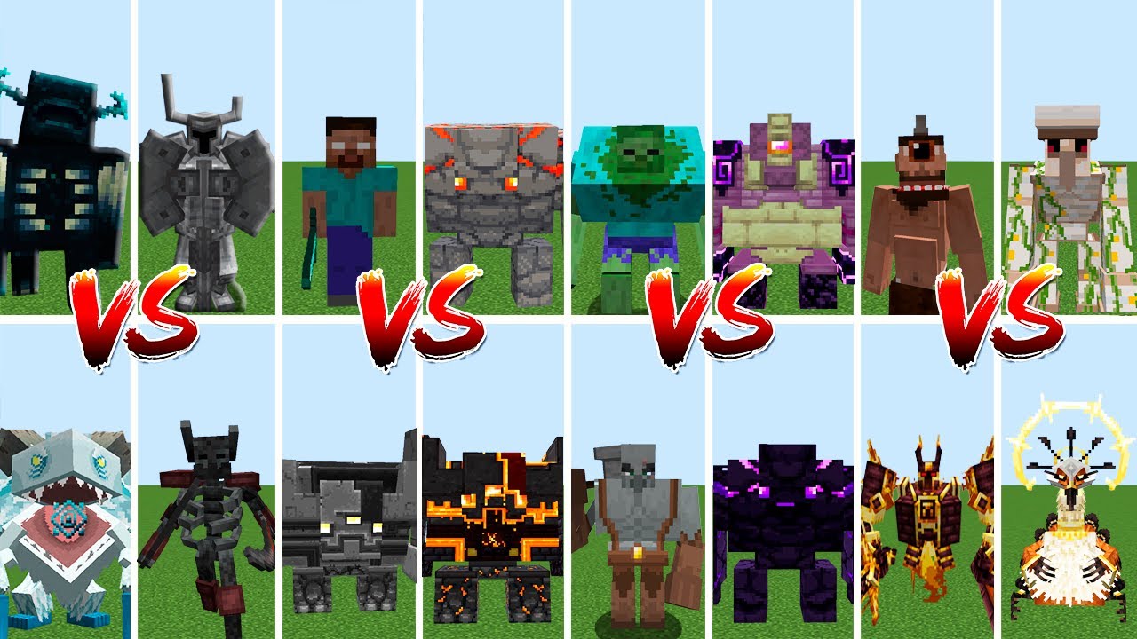 MOST POWERFUL MOB FROM EVERY MOD TOURNAMENT | Mob Battle - YouTube