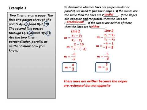 Math10 Graphing Perpendicular and Parallel lines - YouTube