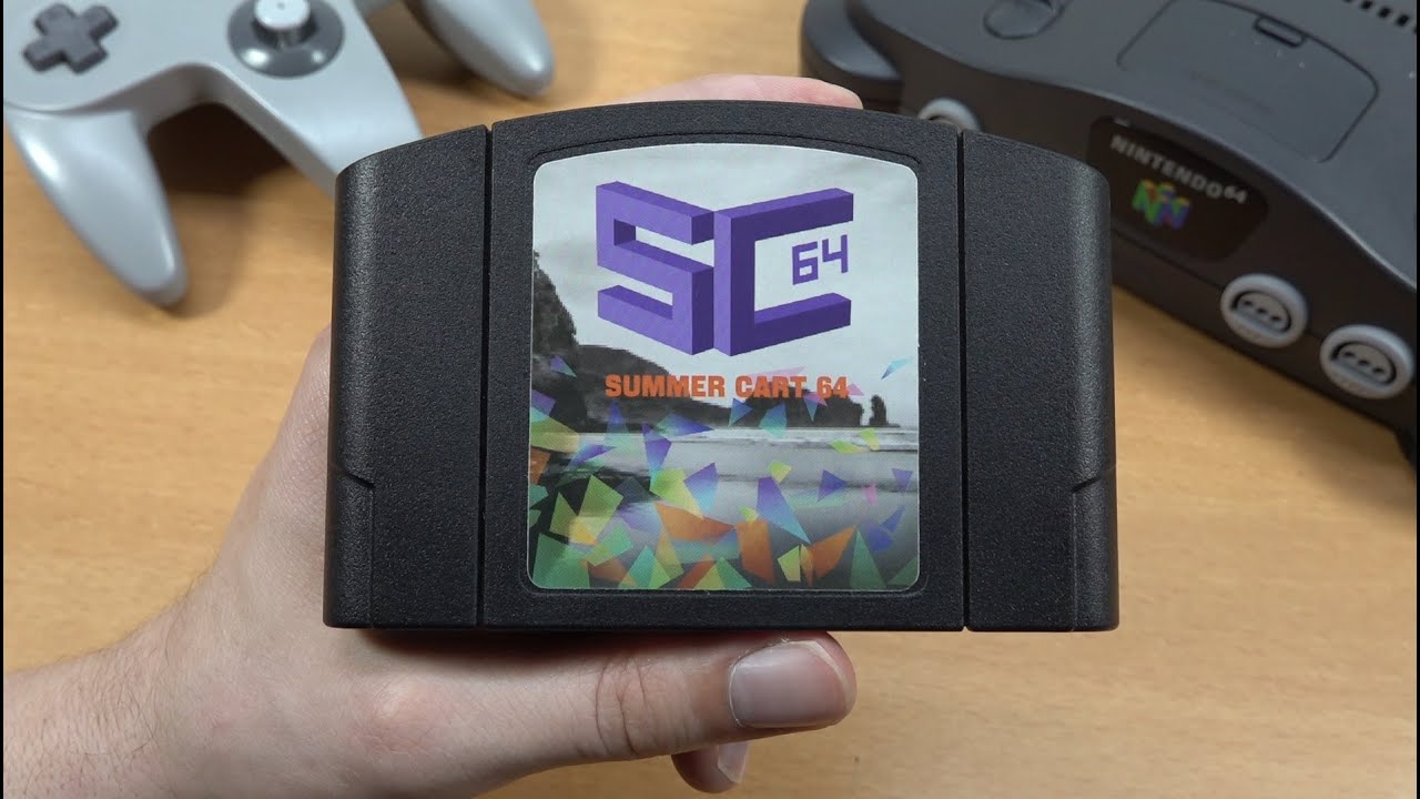Only N64 Cardridge You Will Ever Need ? ... Summer Cart 64 ! - YouTube