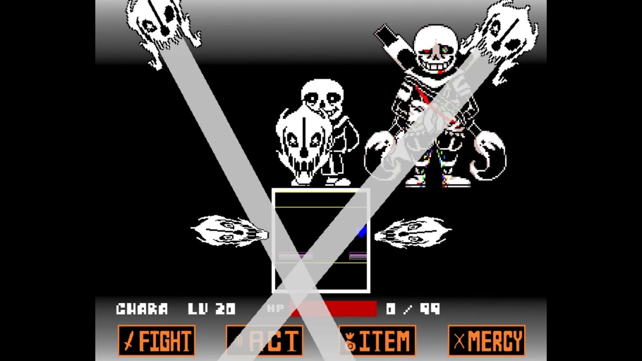 ink sans phase 3 inf hp - YouTube