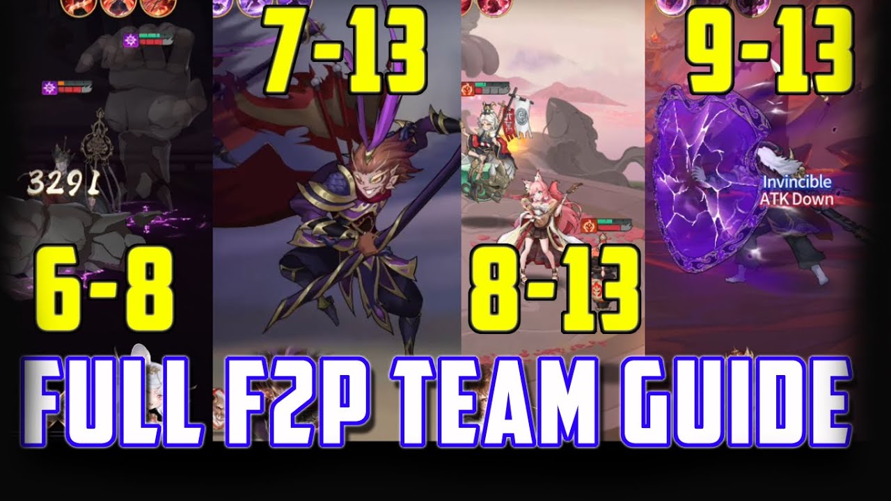 [F2P Team] How to Beat Hard Stage 6-8 7-13 8-13 9-13 - Journey Renewed ...