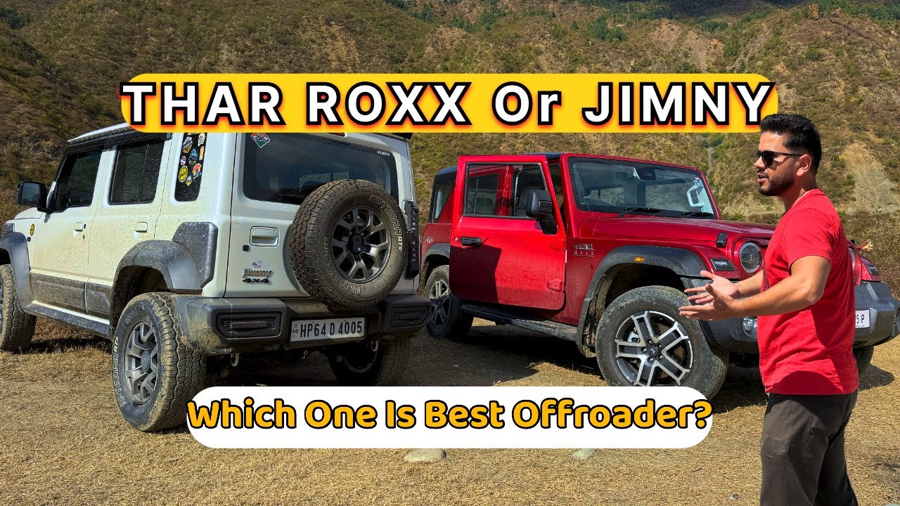 JIMNY vs THAR Roxx Owner Reviews: Which Is Right For You? 🤔? 🔥| #jimny ...