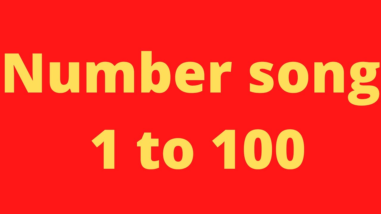 Numbers Song 1 to 100 | Counting numbers | - YouTube