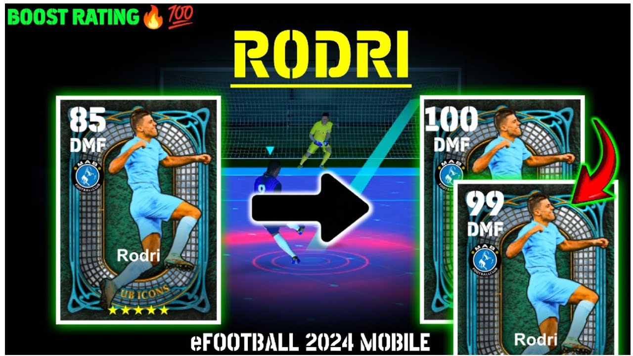 RODRI | Rodri Efootball 24 | Rodri Efootball 2024 | Efootball 24 Mobile ...