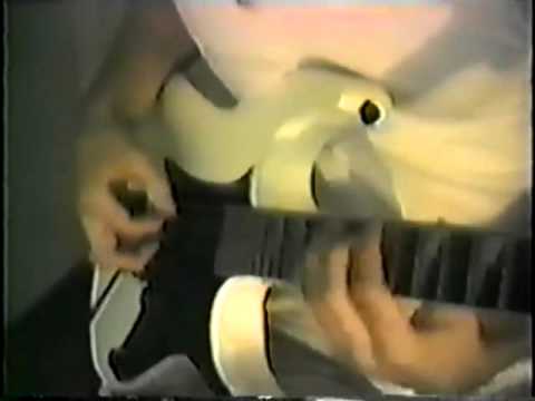 Russ Parrish (Satchel from Steel Panther) Early Guitar Exercises and ...