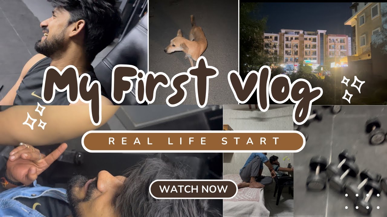My First Ever Vlog | Real Life Journey Starts Now 🚀 - YouTube