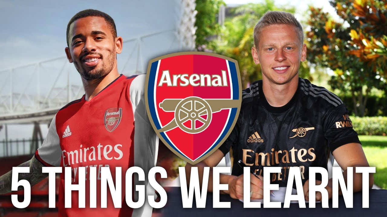 5 THINGS WE LEARNT FROM ARSENAL'S PRE-SEASON! - YouTube