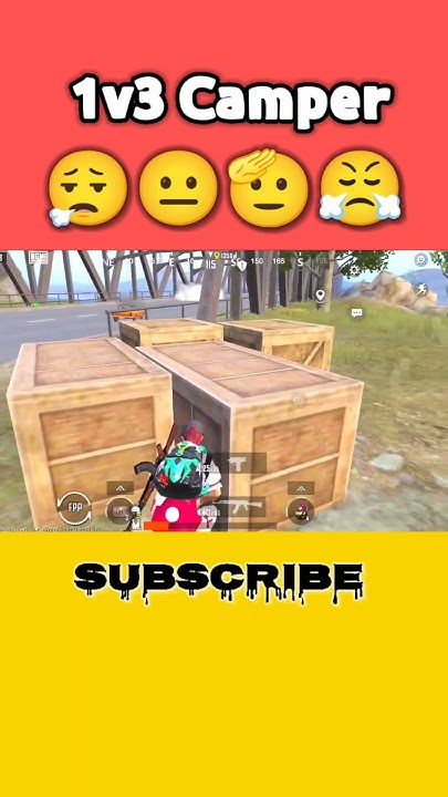 1v3 rush gameplay in bgmi against camper. #bgmi #shortvideo #viral #delvis #shorts #gameplay ...