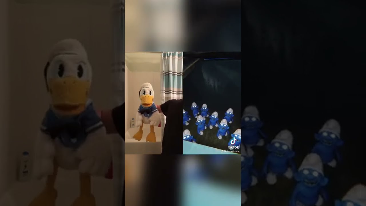Donald Duck hates The Smurfs #shorts - YouTube