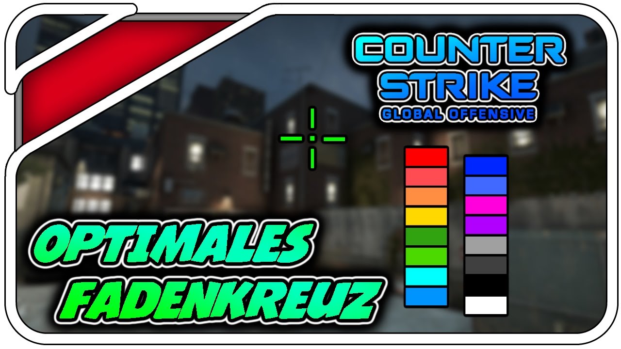 DAS OPTIMALE CROSSHAIR - CS:GO TUTORIAL - Dhalucard - YouTube