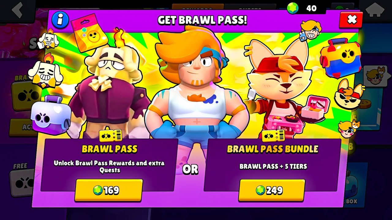 NEW SEASON 14 BRAWL PASS IS HERE!🥳🤫 - Brawl Stars (concept) - YouTube