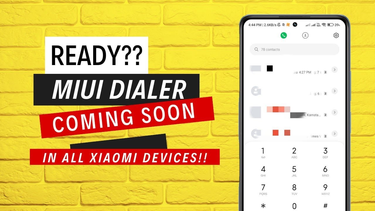 Finally MIUI Dialer is coming with MIUI 15 in all Xiaomi Devices - YouTube