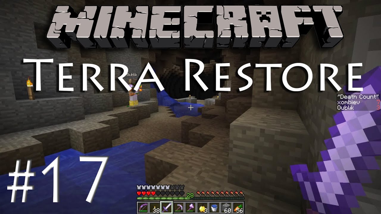 Minecraft Terra Restore Ep17 : Using our senses - YouTube