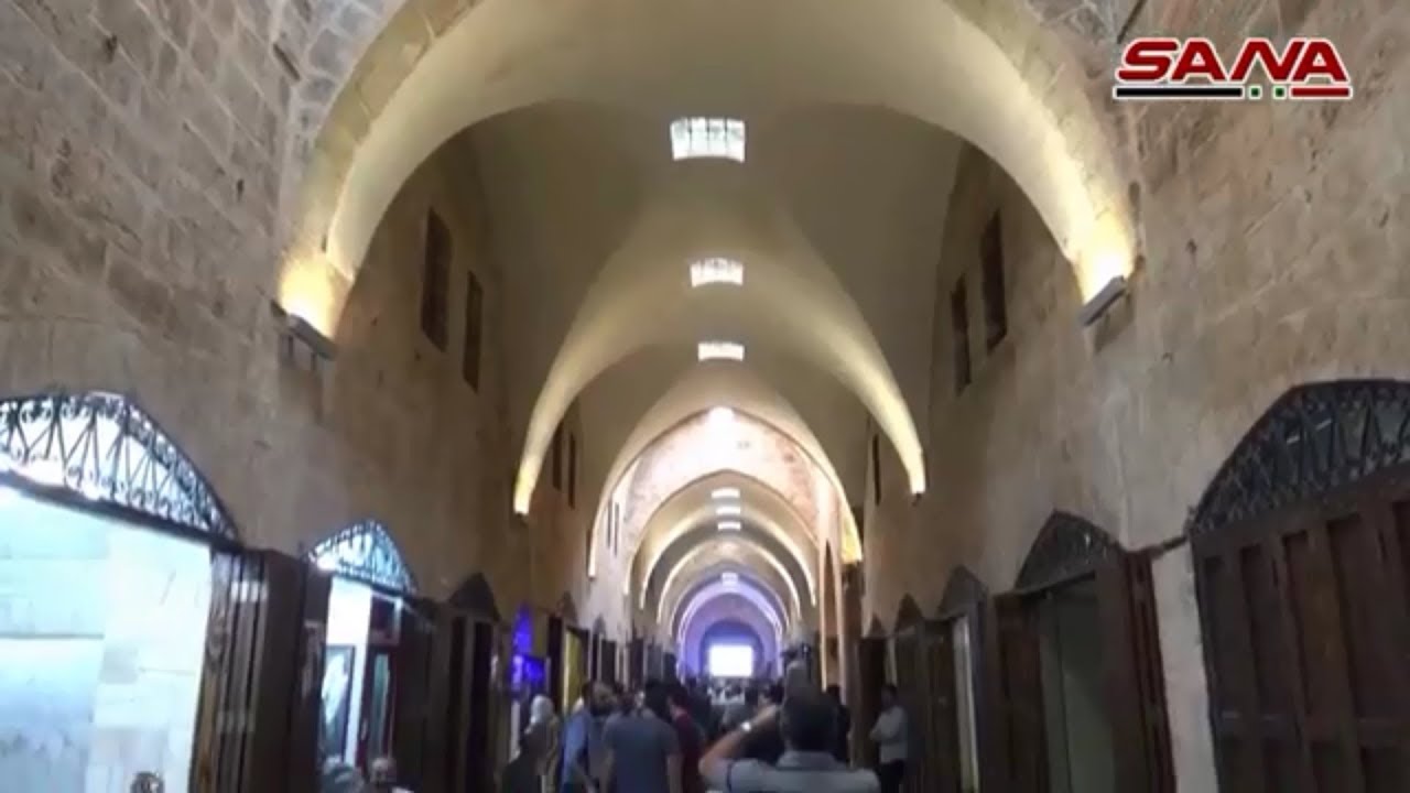 Syria : Aleppo Reconstruction - Reopening Souk Al-Sakateyya in the Old ...