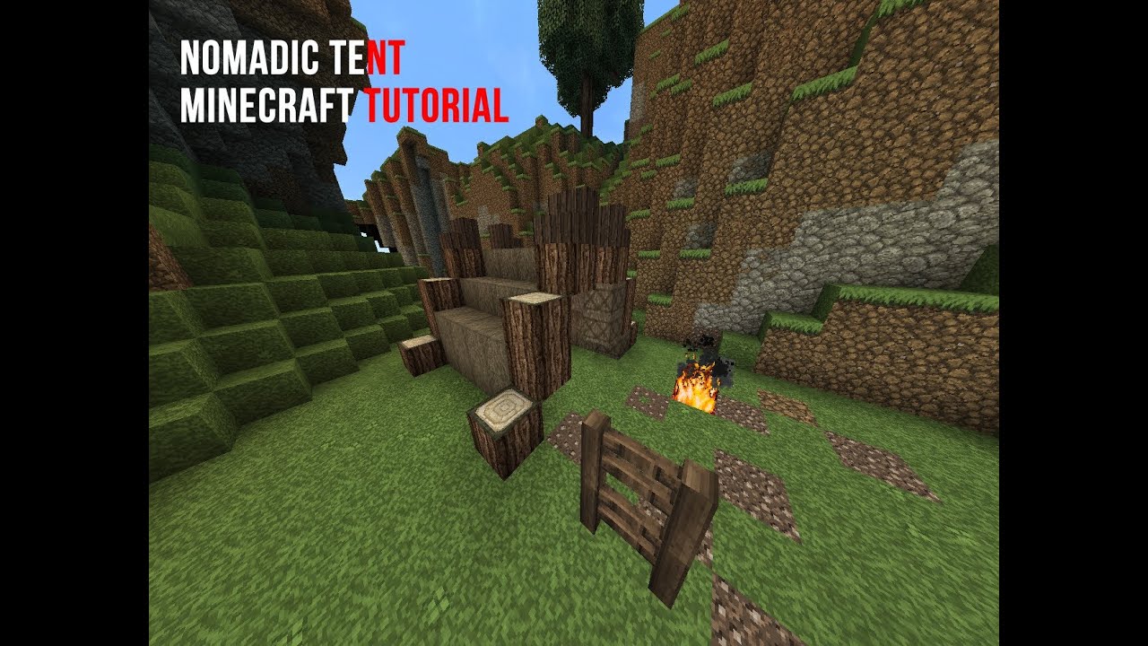 Nomadic Tent | Minecraft Tutorial - YouTube