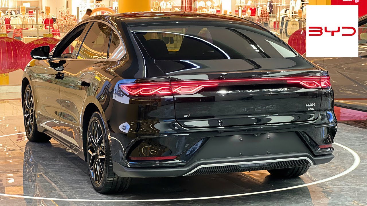 BYD HAN ( 2025 ): Luxury Electric Sedan 5 Cool Features! - YouTube