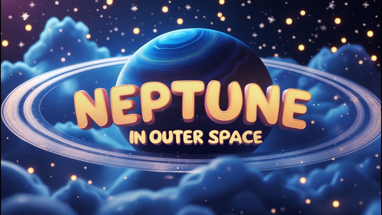 Neptune Spins in the Deep Blue Sky | Fun Planet Song for Kids | Learn ...