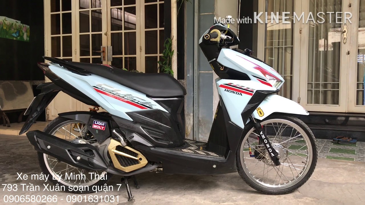 Honda Click Thái 125 2k16 kiểng leng keng Bstp chính chủ - YouTube