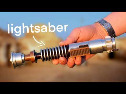 I Made A Lightsaber Sword In Real Life (because why not)