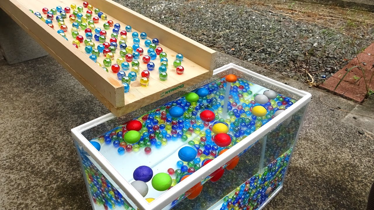 Marble Run ♡ HABA Slope & Handmade Wooden Water Marble Run Course [ASMR ...