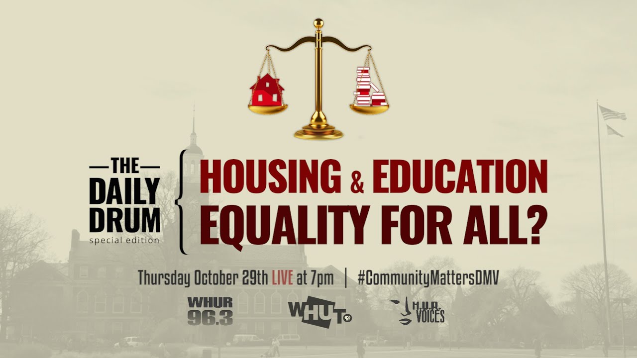 The Daily Drum 103 - WHUT/WHUR Live Town Hall Oct 2015 - # ...