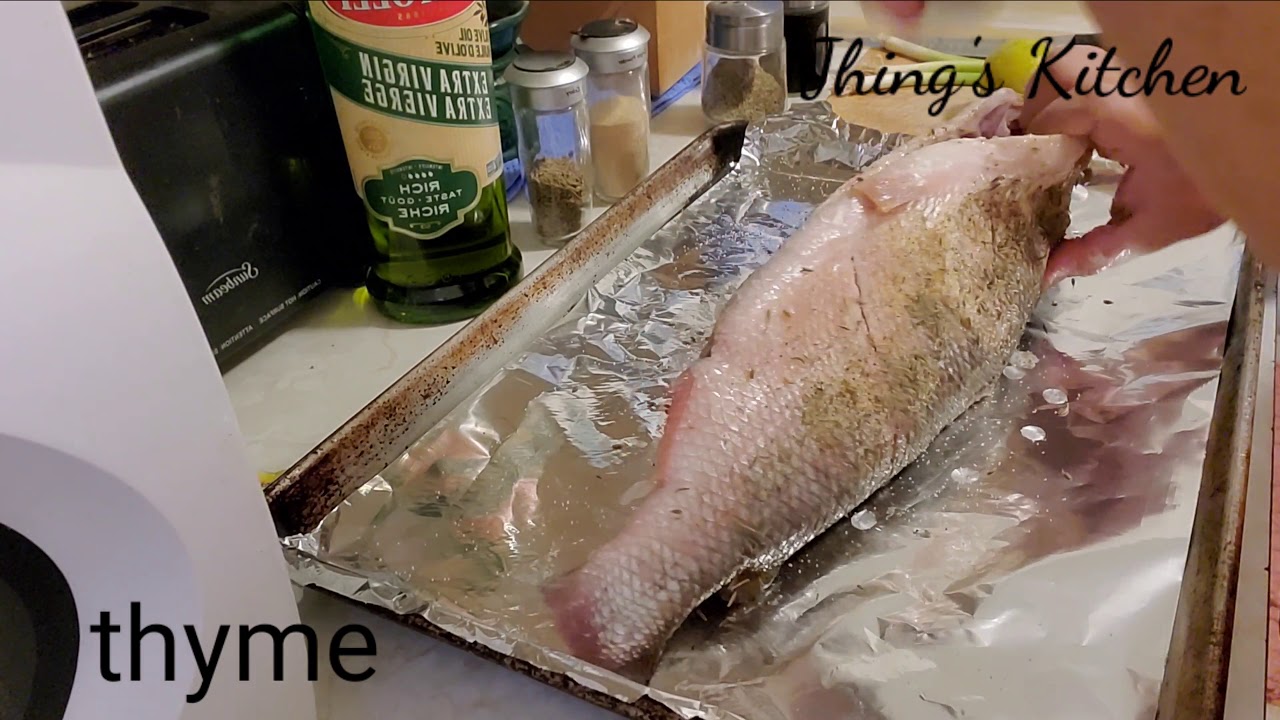 How to cook bake canadian lake whitefish - YouTube