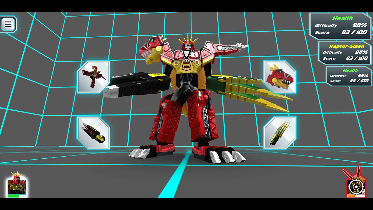Power rangers dino charge game power rangers vs Monster part 96 - YouTube