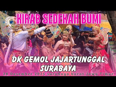 KIRAB SEDEKAH BUMI GEMOL | Kelurahan JAJARTUNGGAL SURABAYA 2025 |Demam karnaval sudah masuk Surabaya