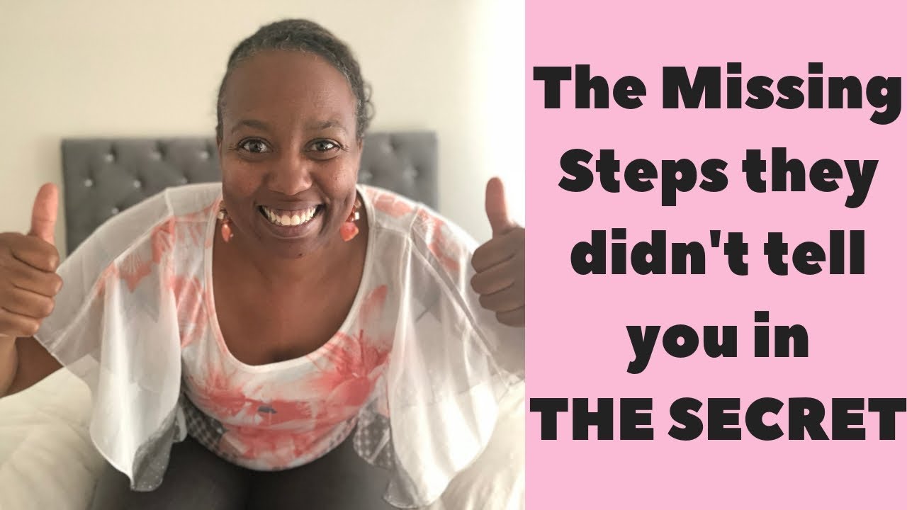 Four Steps that you are Missing | Better Manifesting | 7 Step Process ...