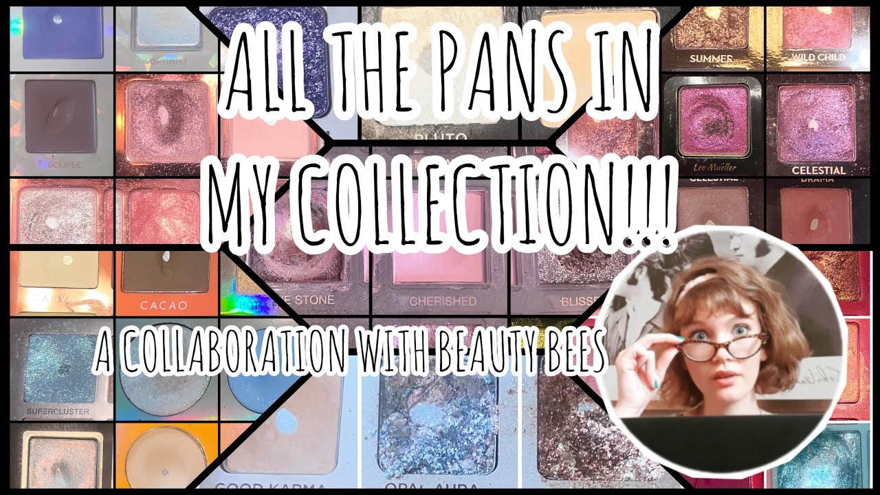 HOW MANY PANS IN MY COLLECTION?! ︳a collab with @beautybees - YouTube