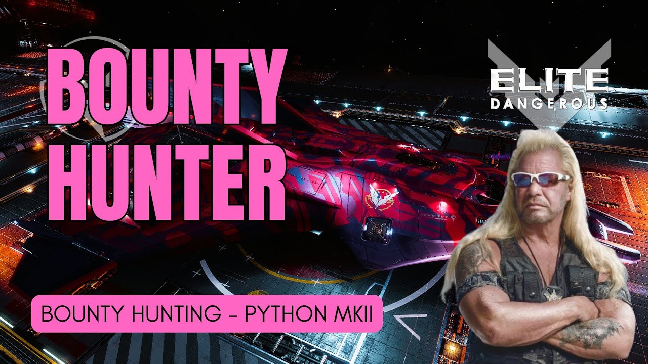 Bounty Hunting with the Python MK 2 in Elite Dangerous - YouTube