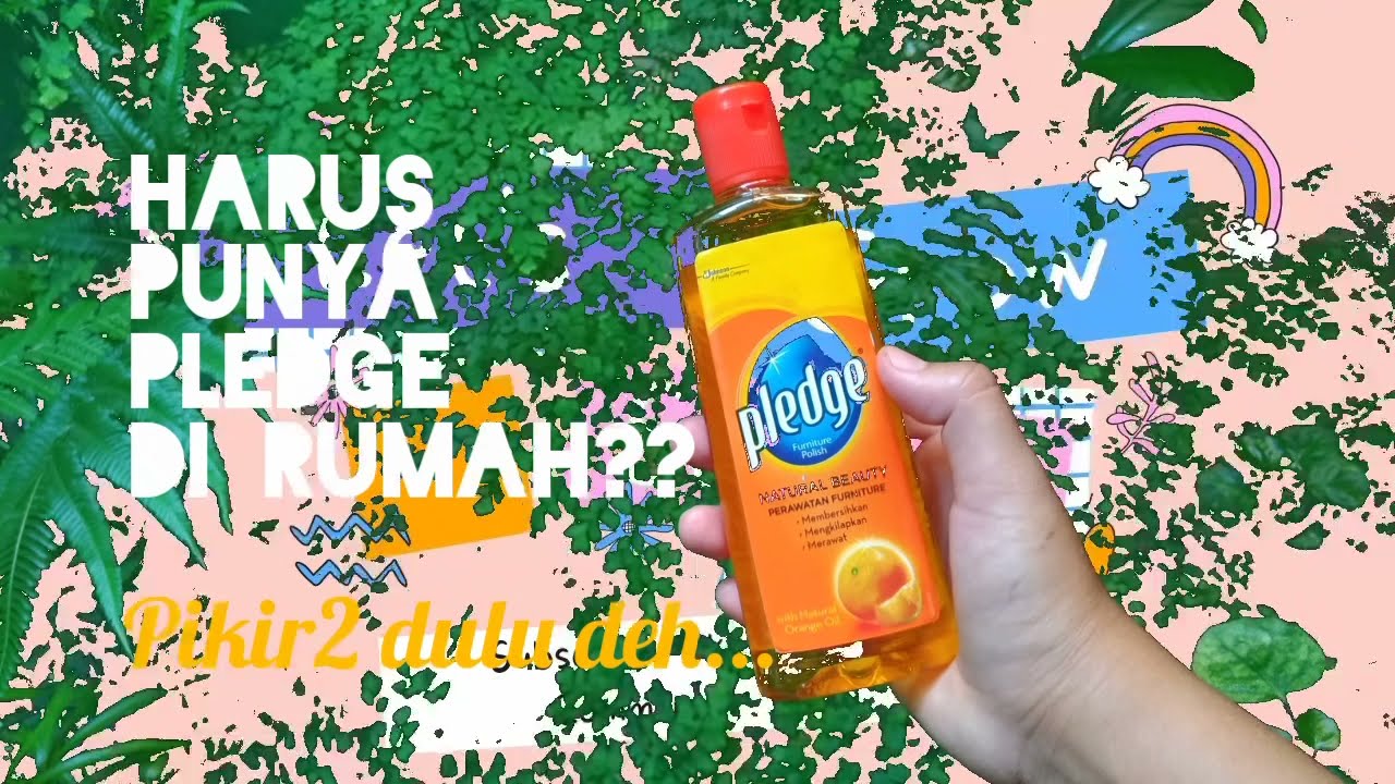 Subscribe 💜 Review Jujur! Pledge Furniture Polish | Ampuh Membersihkan ...